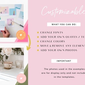 Instagram Post Templates Rainbow - Instagram Story Templates Canva ...