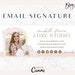 Email Signature Template Canva Pretty Gmail Signature Design Business ...
