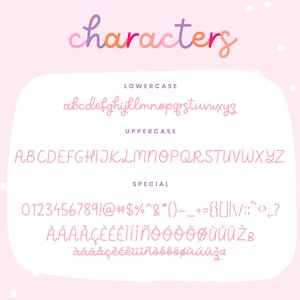 Sprinkles Font - Handwritten Monoline Font - Cute Fonts for Procreate ...