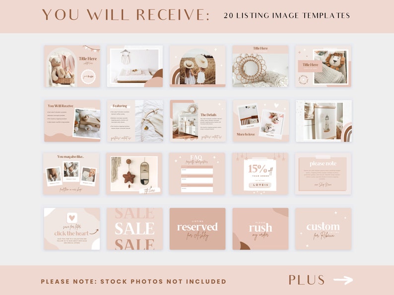 Etsy Banner Set Canva Templates Etsy Shop Kit Etsy Success - Etsy
