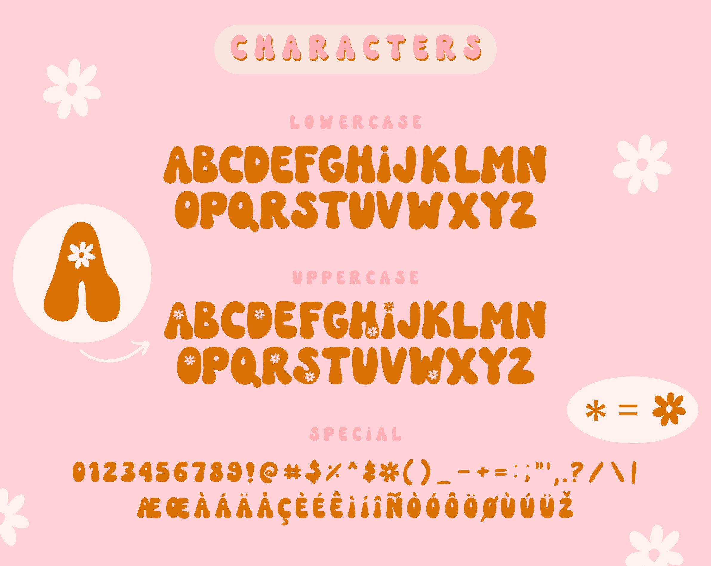 Retro Font for Canva Groovy Font Hippie Font 70s Font - Etsy Australia