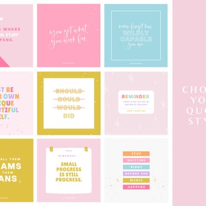 Instagram Post Templates Rainbow - Instagram Story Templates Canva ...