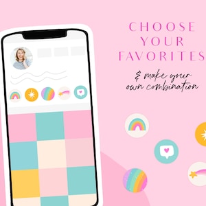 Instagram Highlights Rainbow - Covers for Instagram Stories - Instagram ...