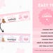 Coquette Aesthetic Etsy Shop Banner Templates - Cute Pink Store ...
