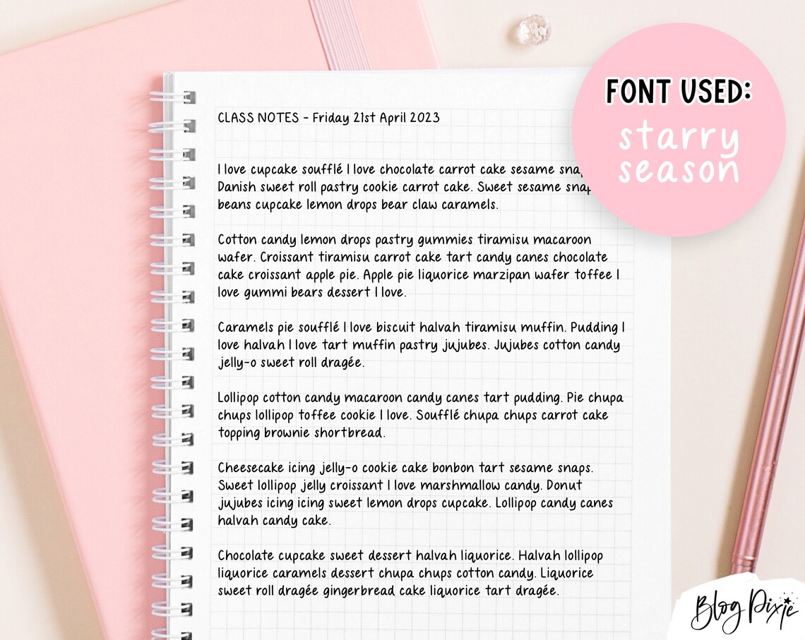 Planner Font Bundle Handwriting Fonts for Goodnotes Fonts - Etsy Australia