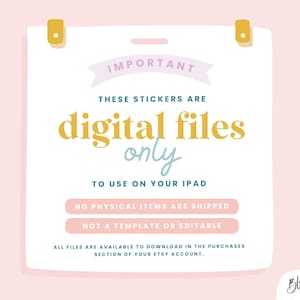 Digital Stickers Cute - Goodnotes Planner Stickers Pack - Self Care ...