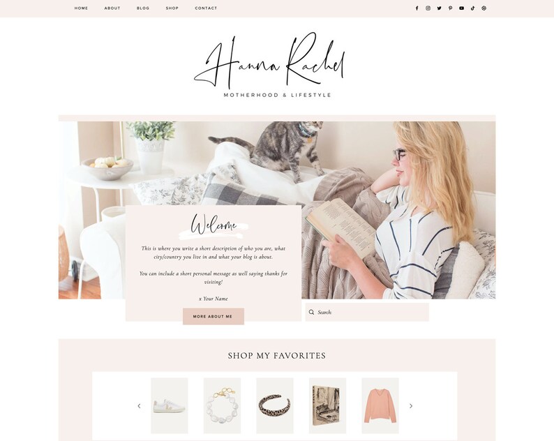 WiX Blog Template Conception De Site Web Pour Les Blogueurs Etsy France WiX Blog Template Conception De Site Web Pour Les Blogueurs Etsy France