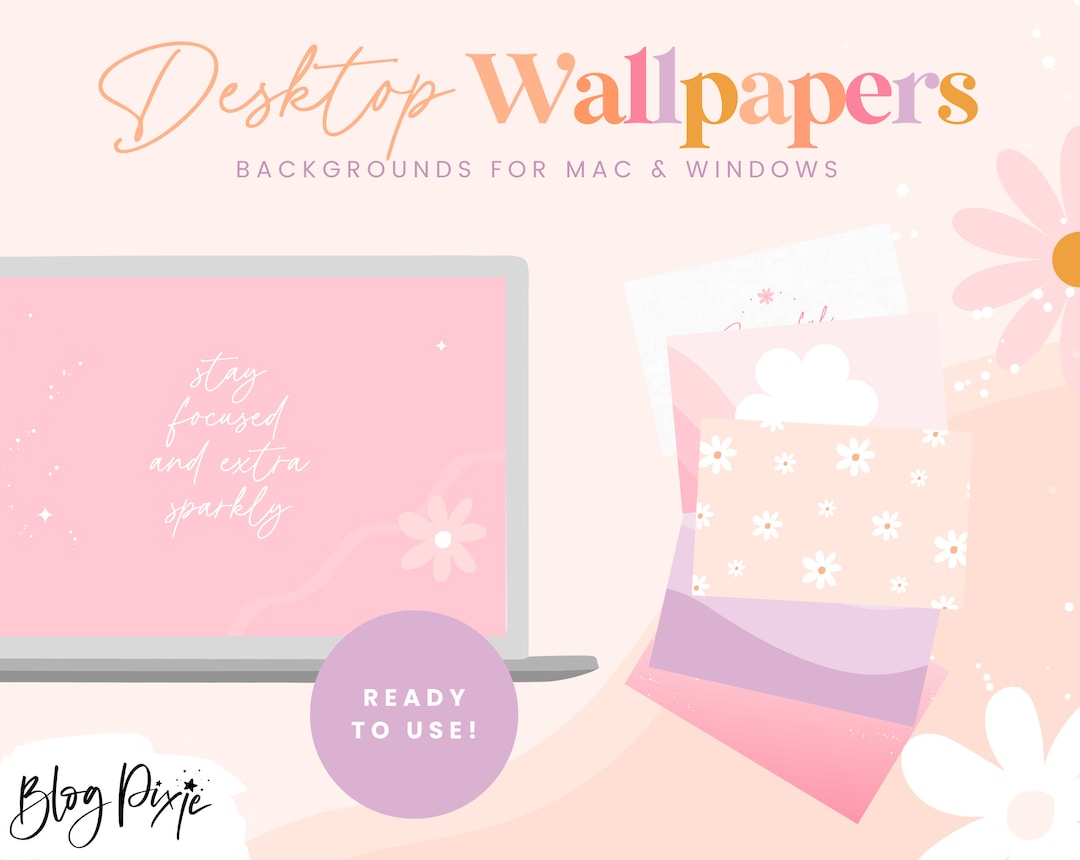 Desktop Wallpapers Pink Flowers - Wallpaper Backgrounds Pink - Cute ...
