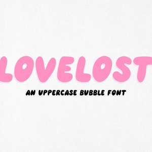 Bubble Font - Bold Fonts for Hoodies and Sweaters - Retro Font - Trendy ...