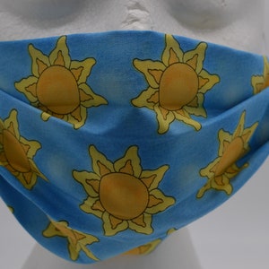 Reversible/washable Sun Face Mask (adult Size) - Etsy
