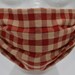 Reversible/washable Red Plaid Face Mask adult Size - Etsy
