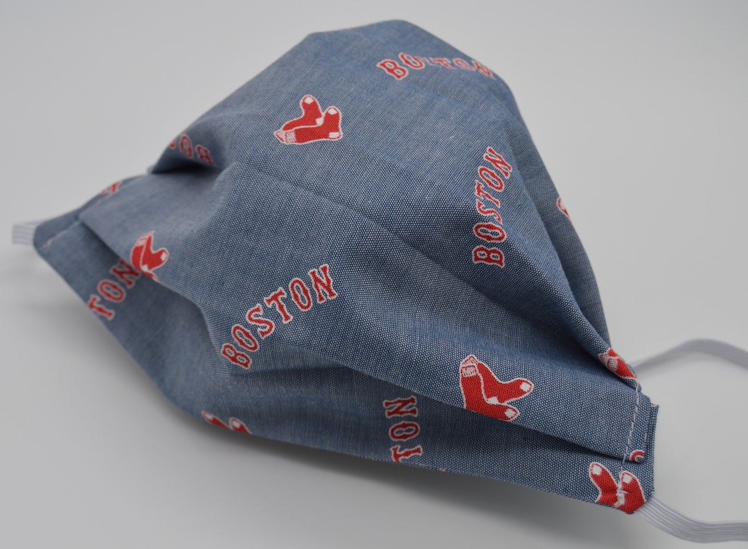 Boston Red Sox Face Mask (adult Size) - Etsy
