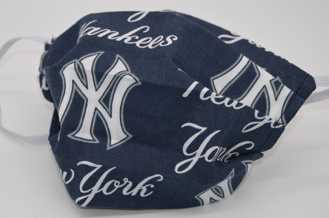 New York Yankees Face Mask (adult Size) - Etsy
