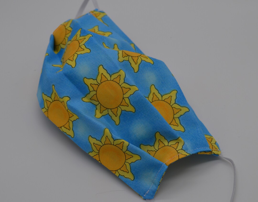 Reversible/washable Sun Face Mask (adult Size) - Etsy