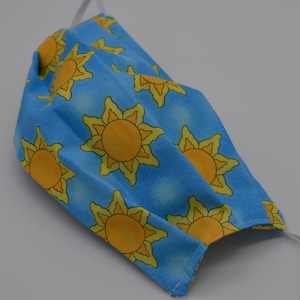 Reversible/washable Sun Face Mask (adult Size) - Etsy