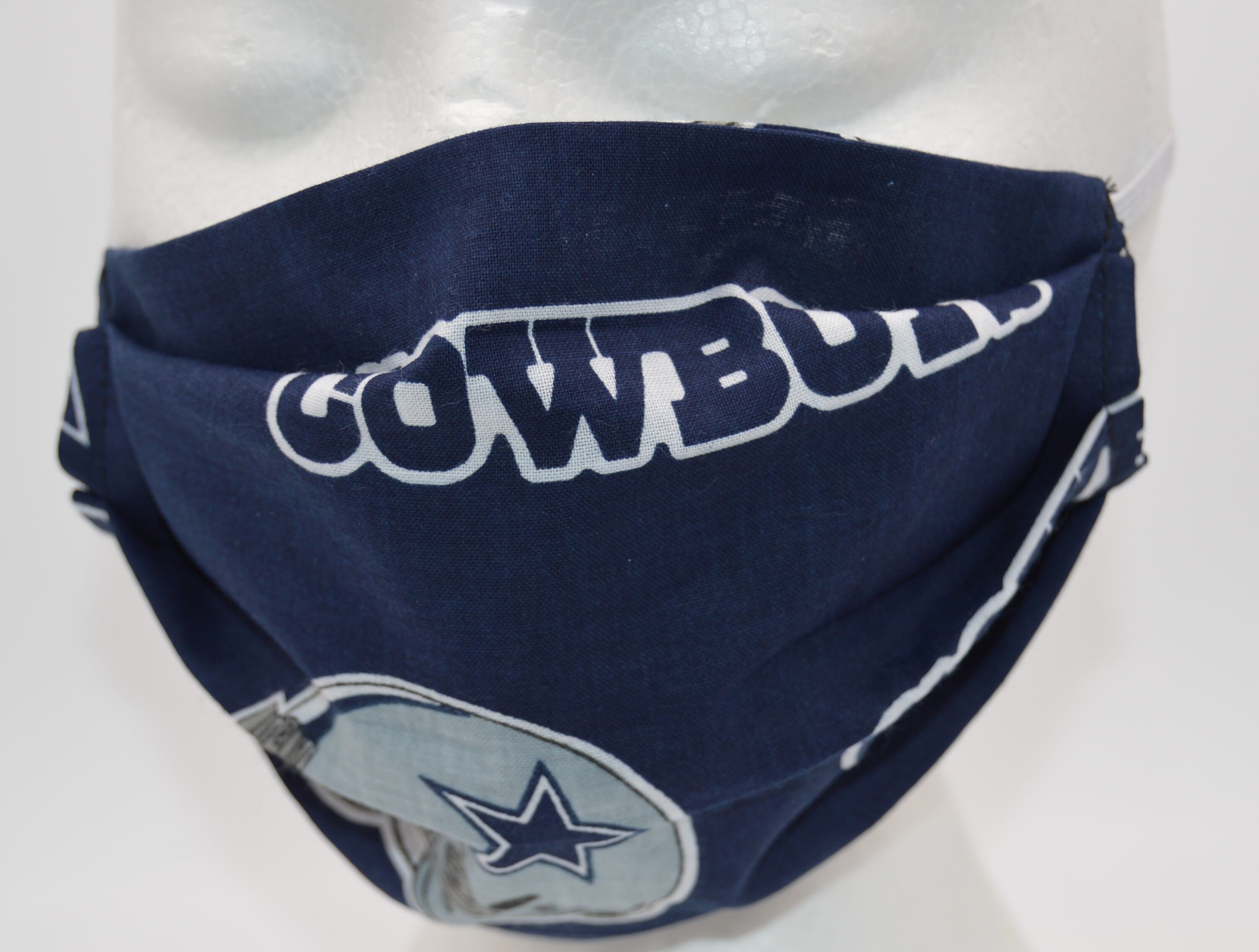 Dallas Cowboys Face Mask (adult Size) - Etsy