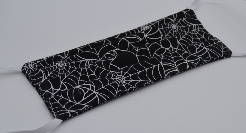 Metallic Spider Web Face Mask adult Size | Etsy