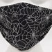 Metallic Spider Web Face Mask adult Size - Etsy