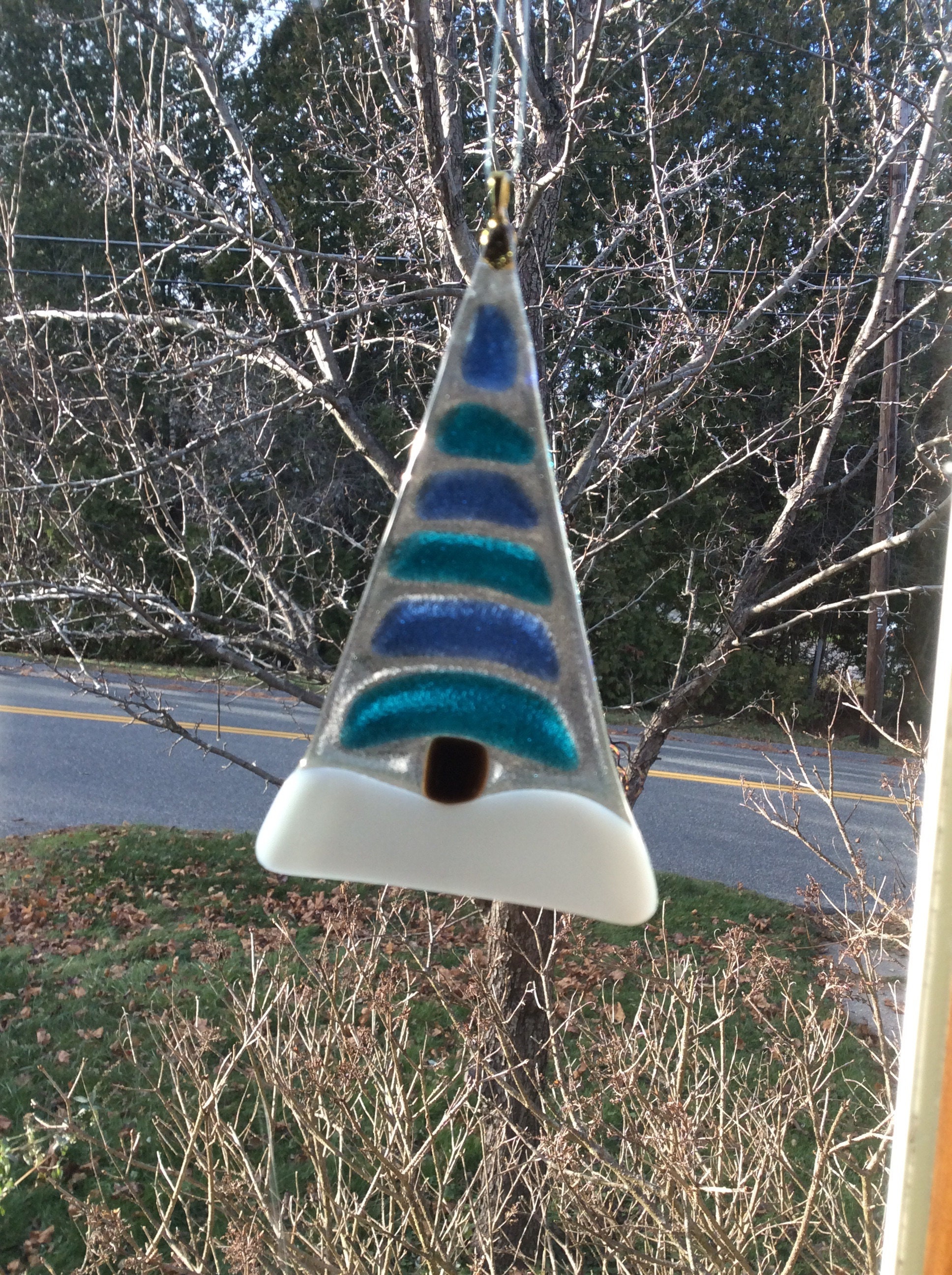 Fused Glass Tree - Etsy