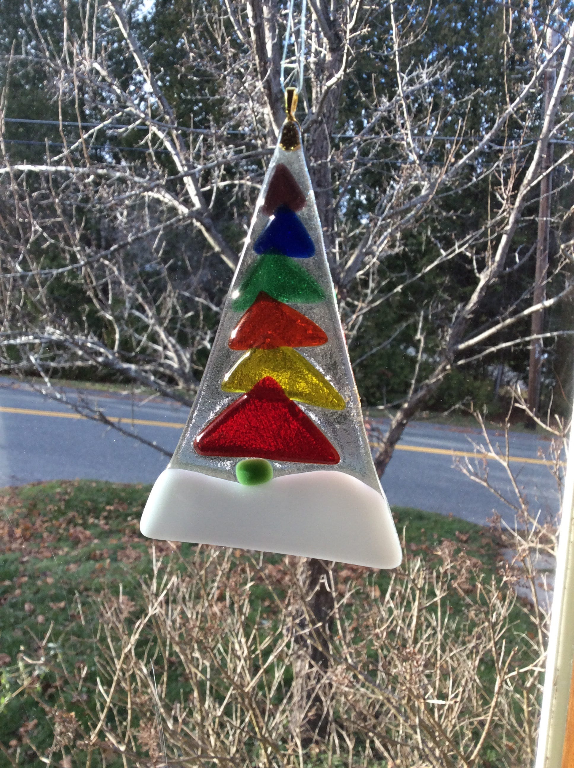 Fused Glass Tree - Etsy