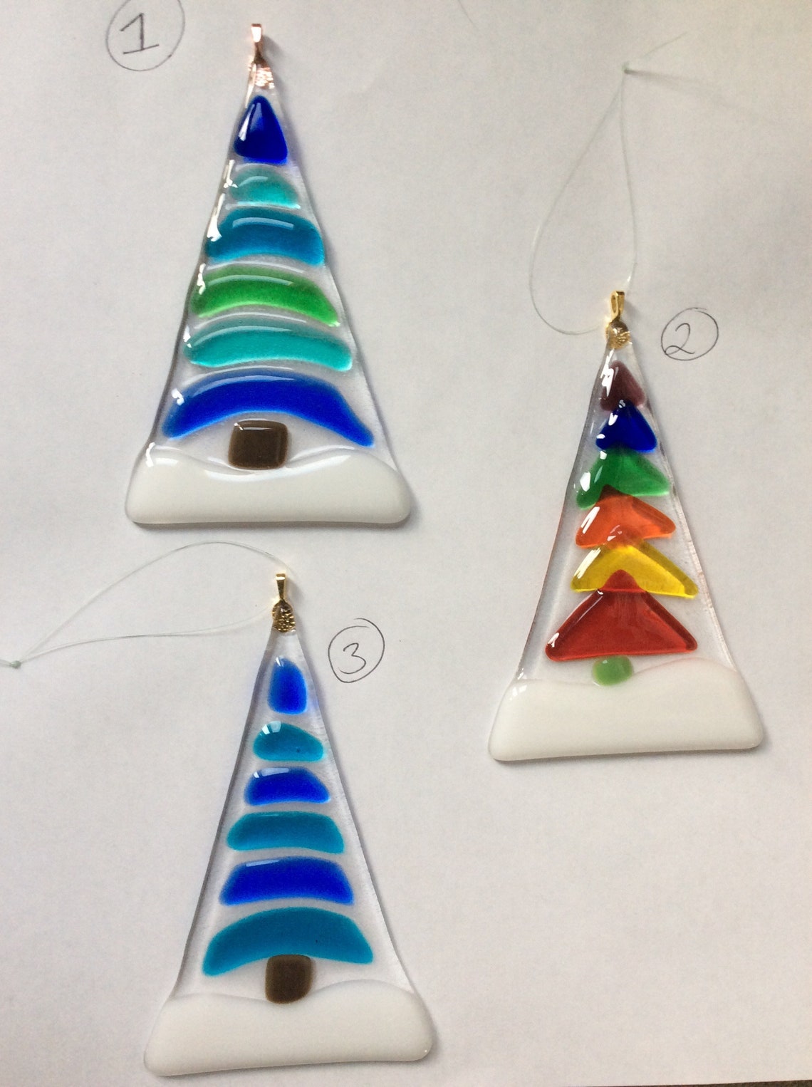 Fused Glass Tree - Etsy