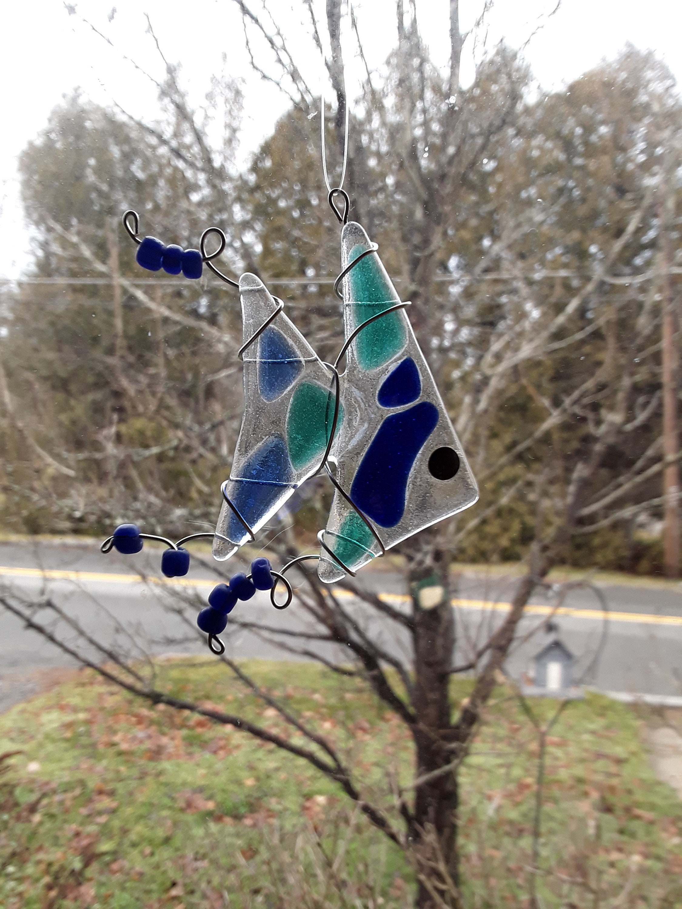 Fused Glass Fish - Etsy