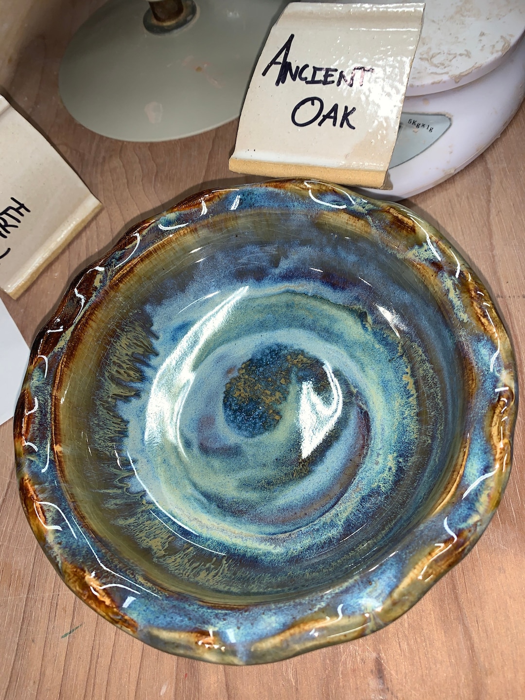 Mini Pie Plate - Handmade Ceramic Dessert Dish - Etsy