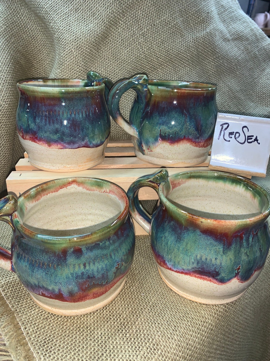 Stoneware Chowder Mug: 16 Oz French Onion Soup Bowl - Etsy