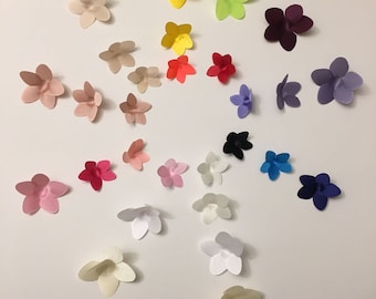 Textile Flower Petals Fabric Flower Petals 25pcs Stiff Cut Flowers 3d ...