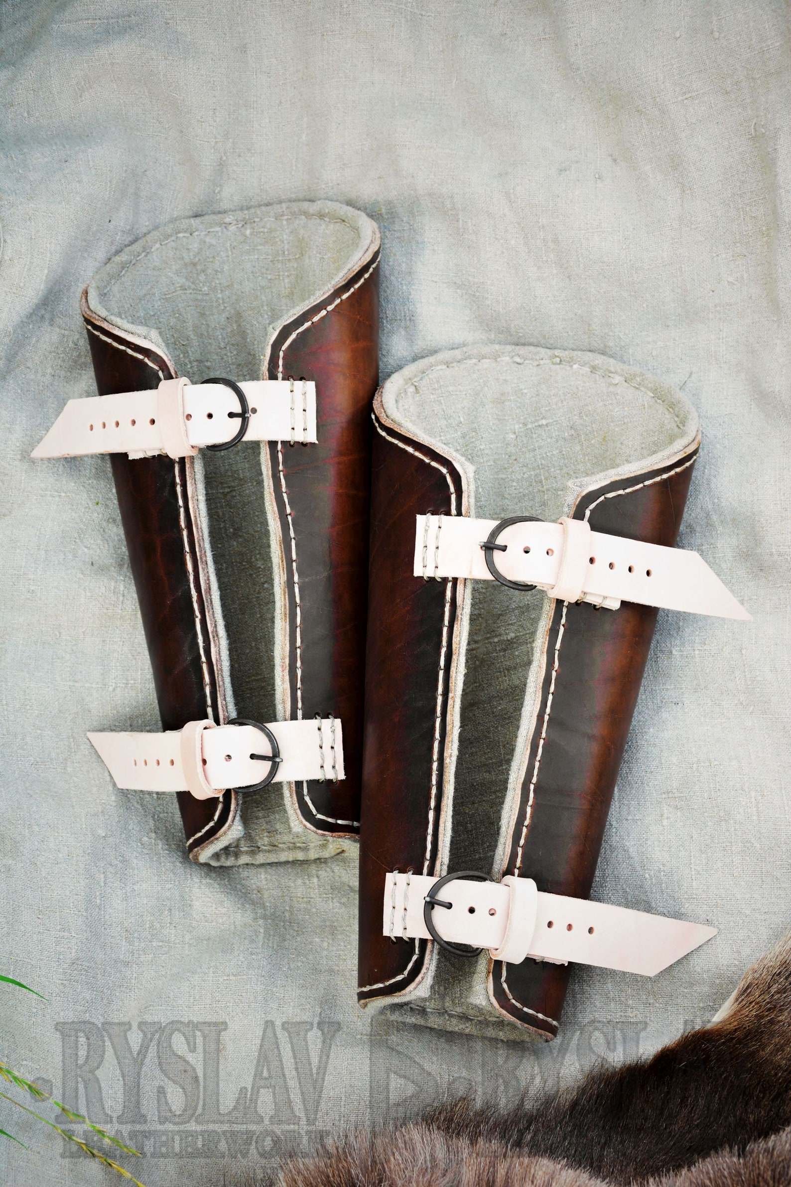 Leather Viking Combat Vambrace for FULL CONTACT FIGHT | Etsy