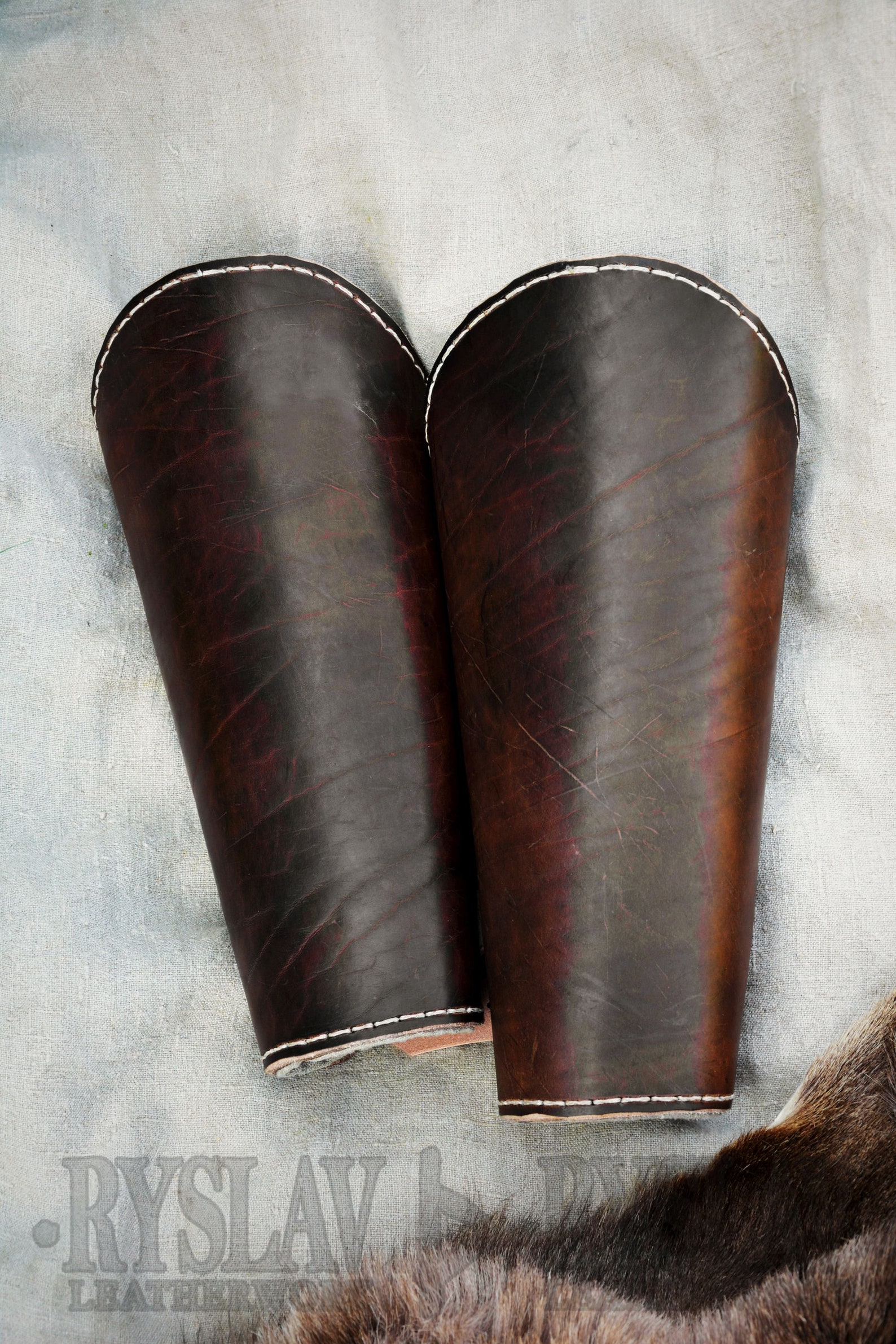 Leather Viking Combat Vambrace for FULL CONTACT FIGHT | Etsy