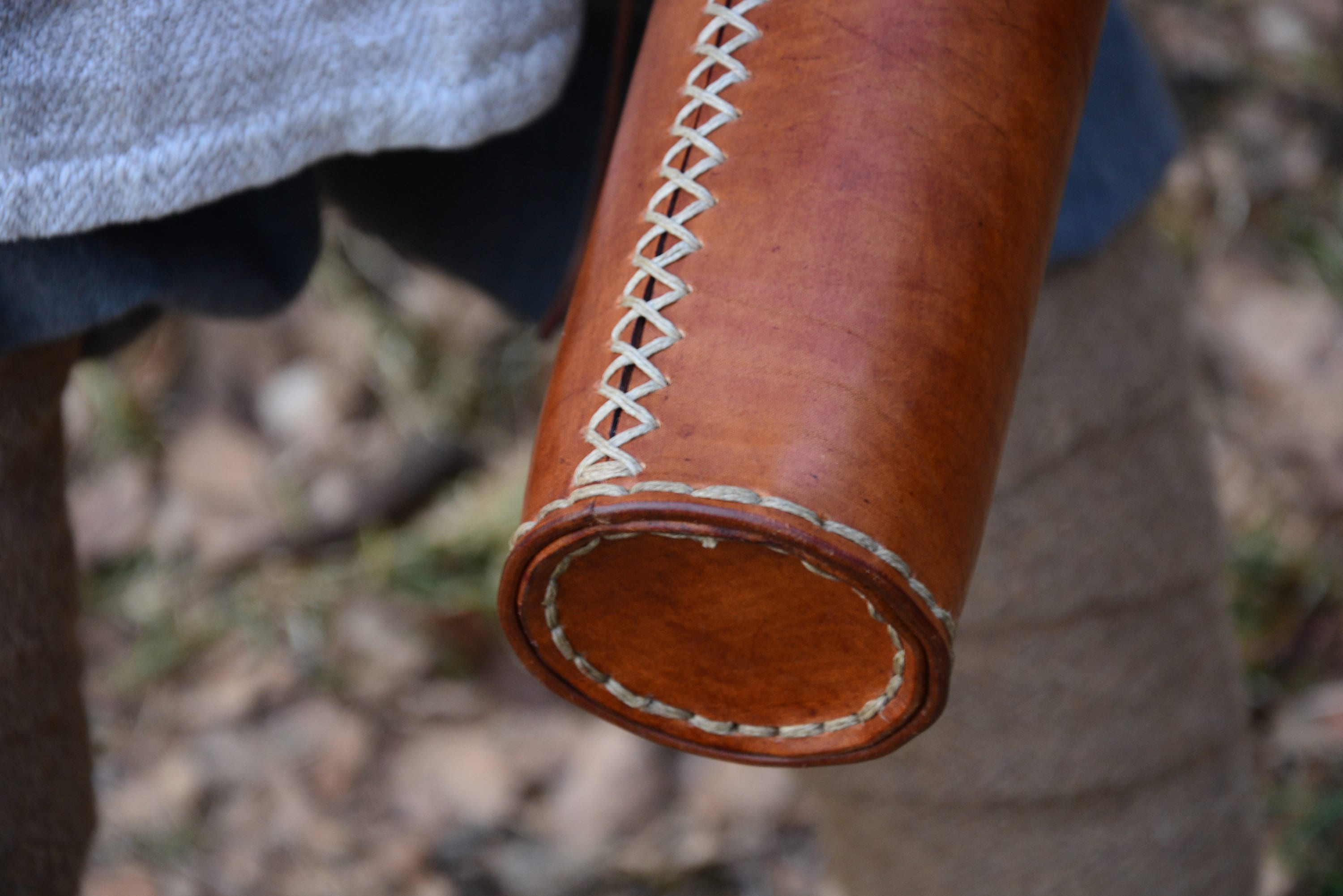 Viking Early Medieval Leather Quiver for Arrows, Traditional Archery ...