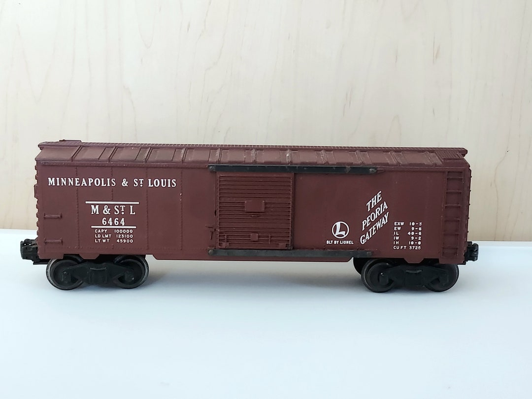 1953 Lionel 6464-50 M & STL Original Postwar Boxcar * Postwar Lionel ...