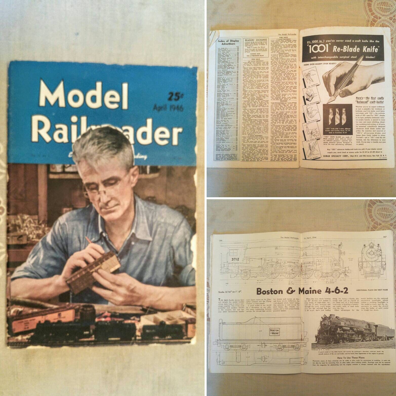 1946 Model Railroader Magazines 5 Lot Vintage Train Magazine | Etsy