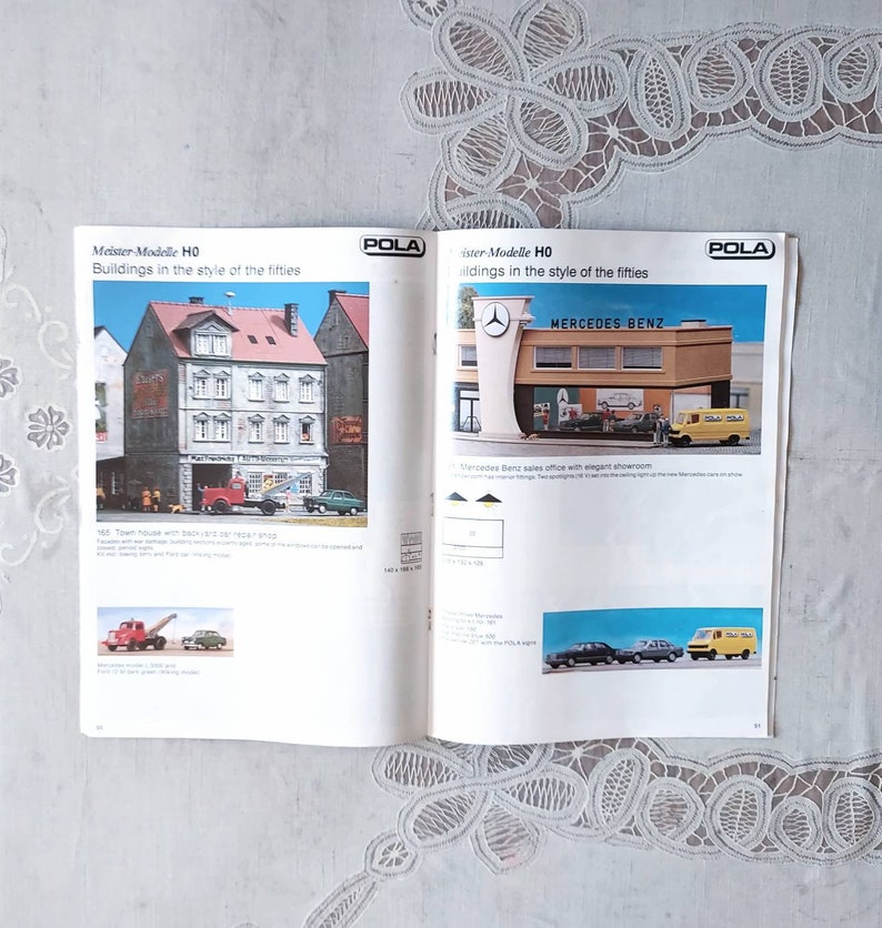 LGB Vtg Pola 86/87 Catalog Model Buildings N & Ho Scale and - Etsy