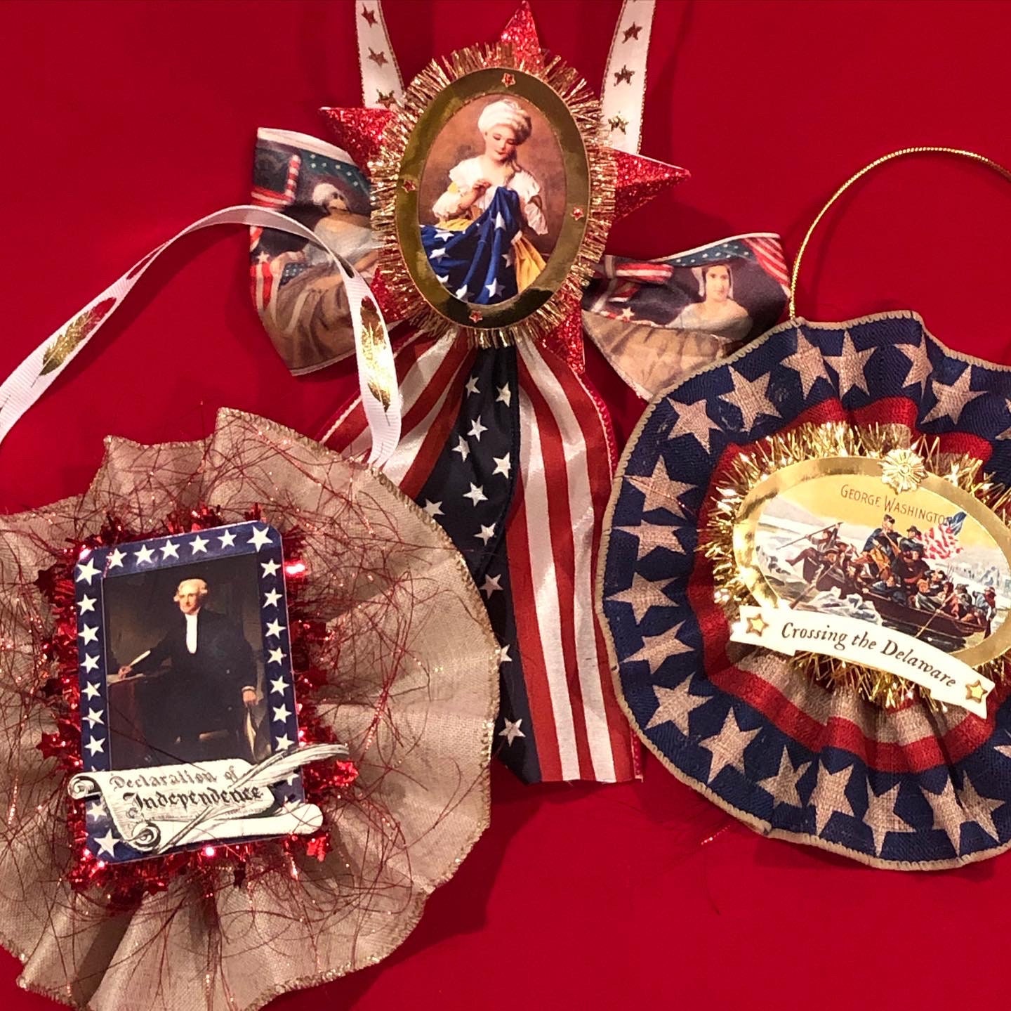 U.S. Constitution Christmas Historical Ornament Patriotic Gift | Etsy