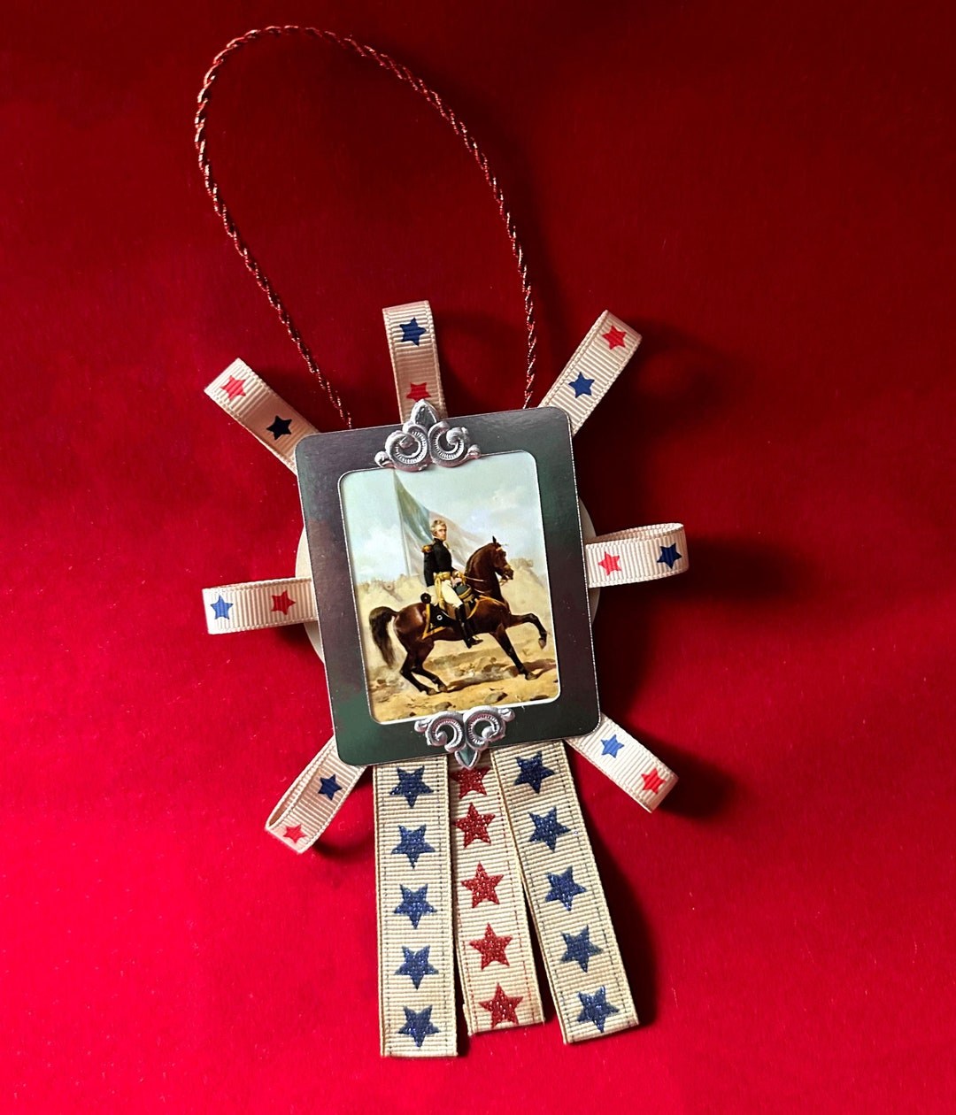 General Andrew Jackson Christmas History Buff Ornament American Flag ...