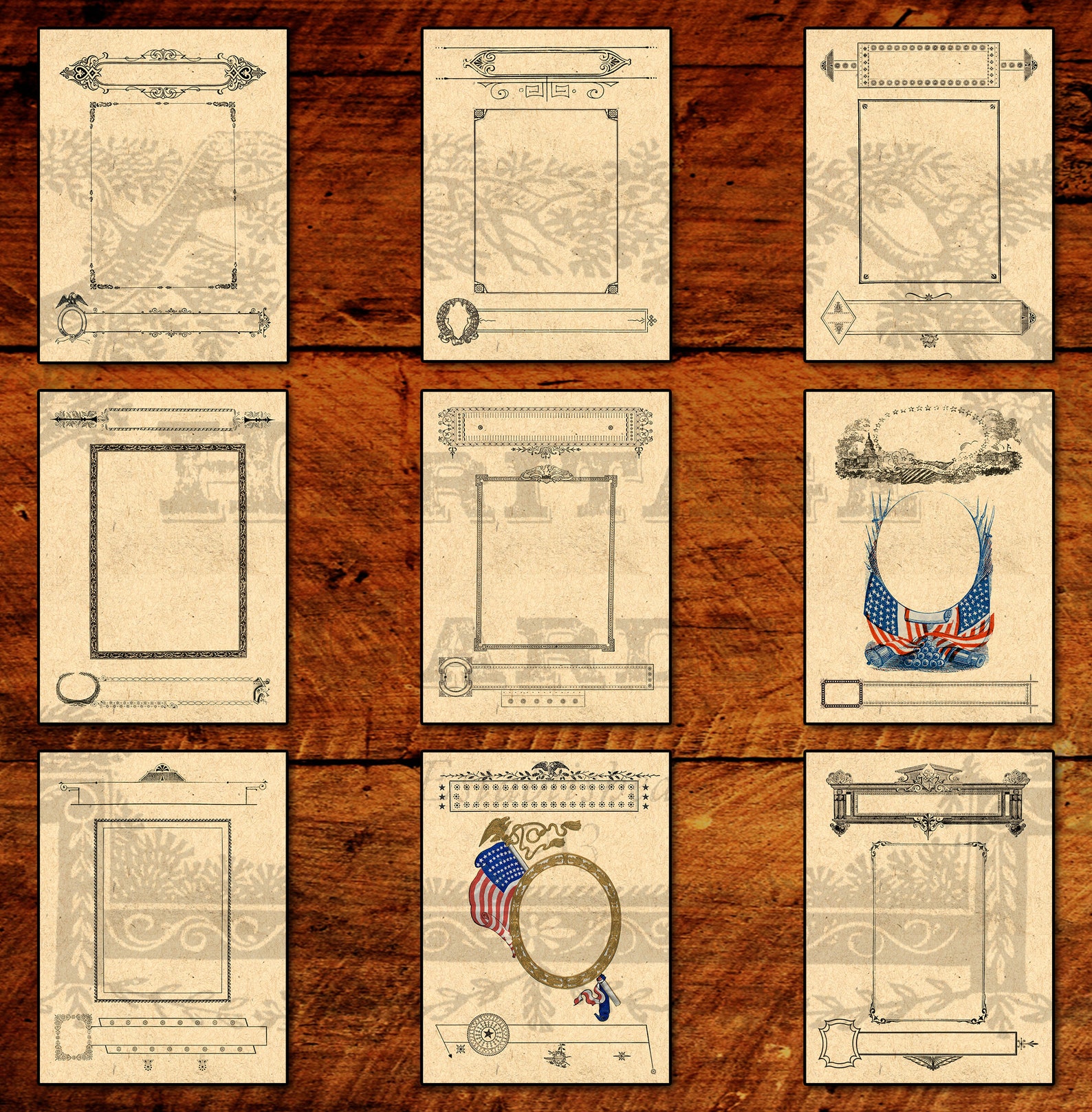 DIY Genealogy Trading Cards 2.75 x 3.75 Ancestry | Etsy