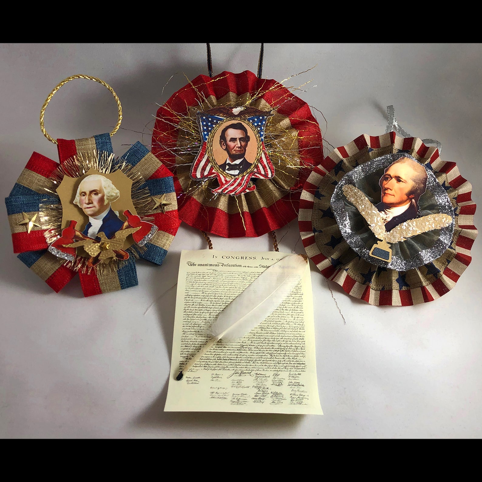 Declaration of Independence Christmas Ornament | Musical Broadway ...