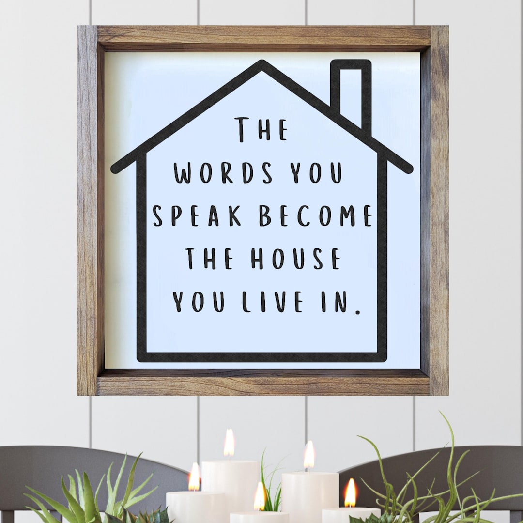 Daily Affirmation, Hafiz Quote, the Words You Speak Become the House ...