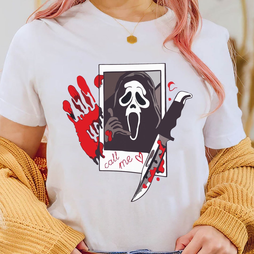Ghostface Scream Movie Png, Ghostface Valentine Svg, Call Me, Horror ...