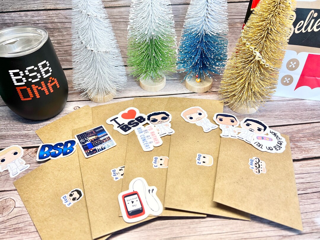 Backstreet Boys Advent Calendar, BSB Fangirl, 90s Boy Band Lover, Y2K ...