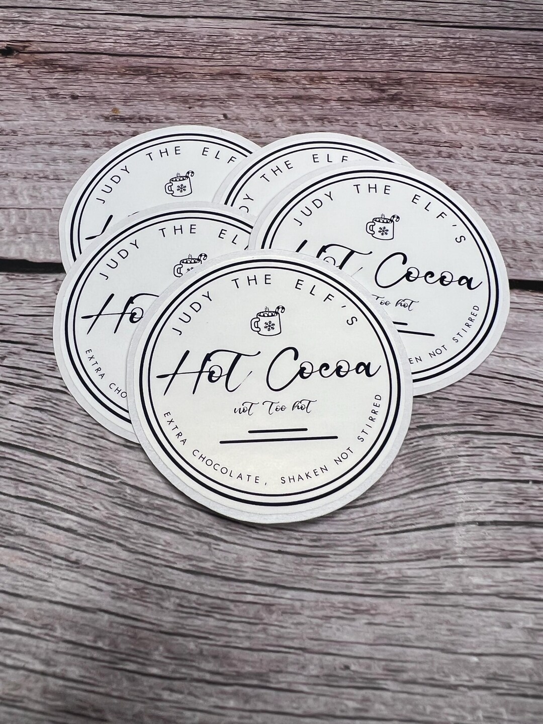 Judy the Elf Inspired Sticker, Christmas Movie Sticker, the Santa ...