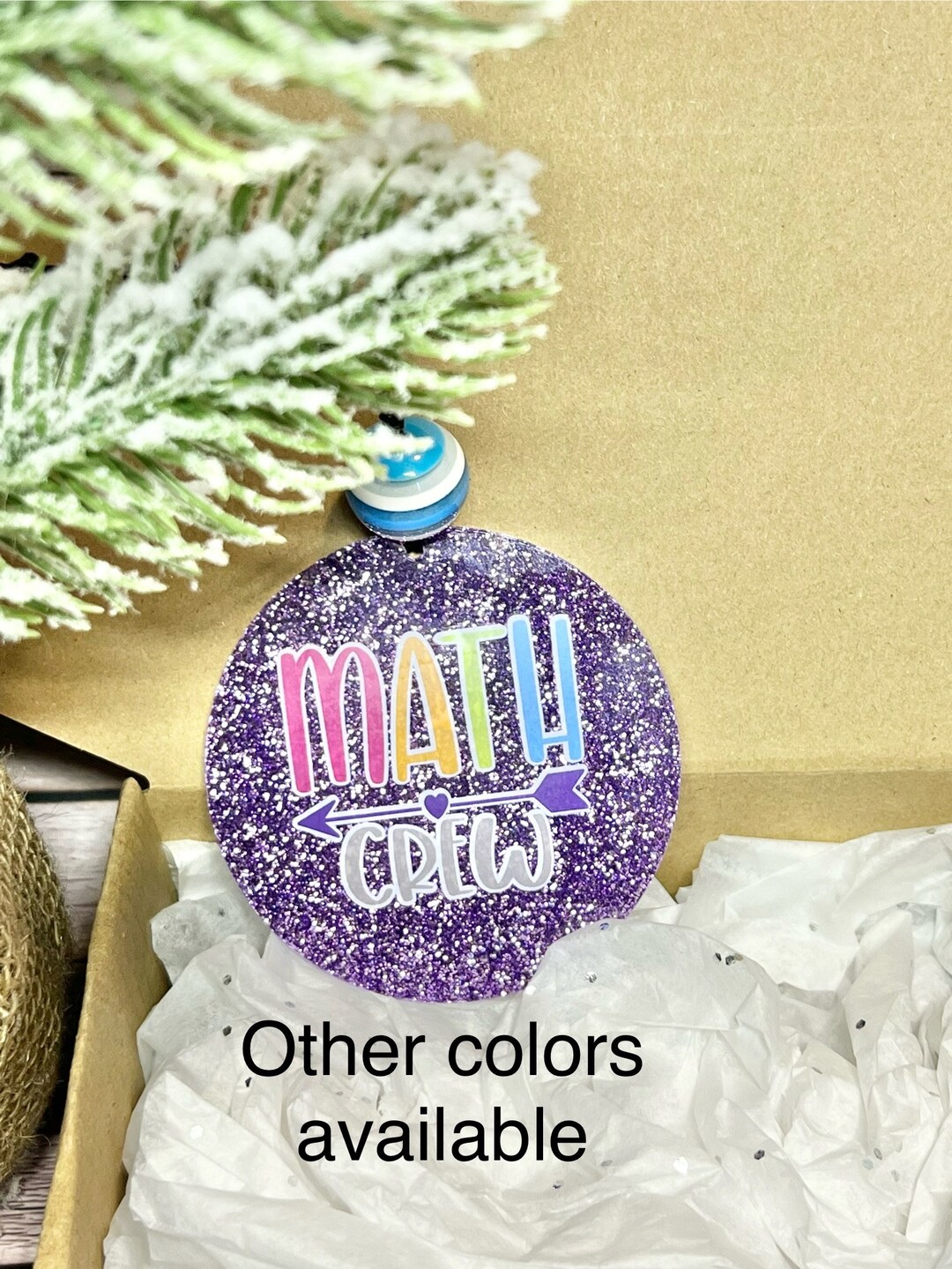 Math Crew Teacher Christmas Ornaments, Mathematics Teacher Ornament ...