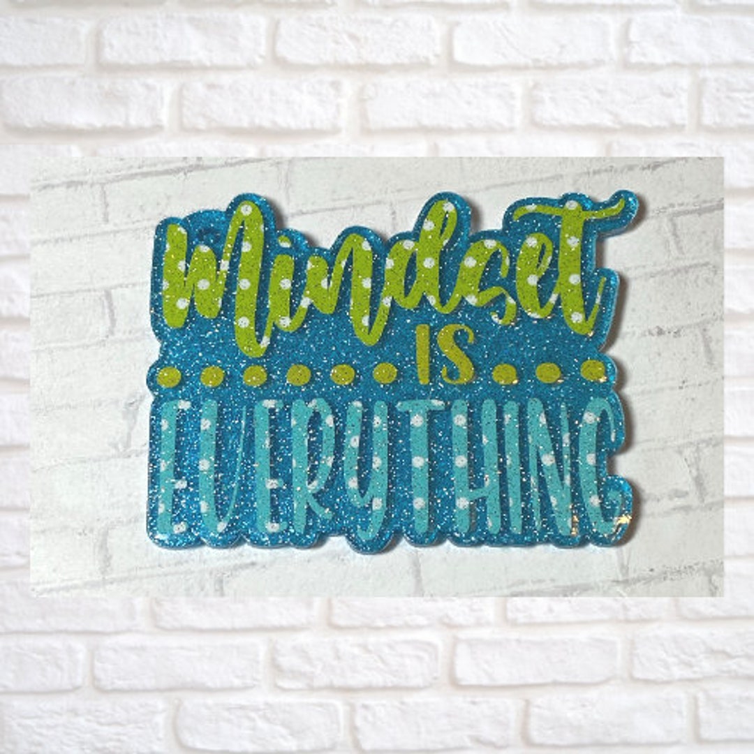 Mindset is Everything Magnet, Mental Health Magnet, Positive Mindset ...