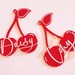 Valentine Tags, Cherry Tag, Valentines Basket, Valentines Day Tag ...