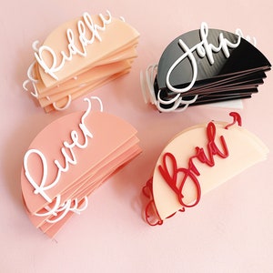 Acrylic Place Cards Laser Cut Place Names Laser Cut Names - Etsy