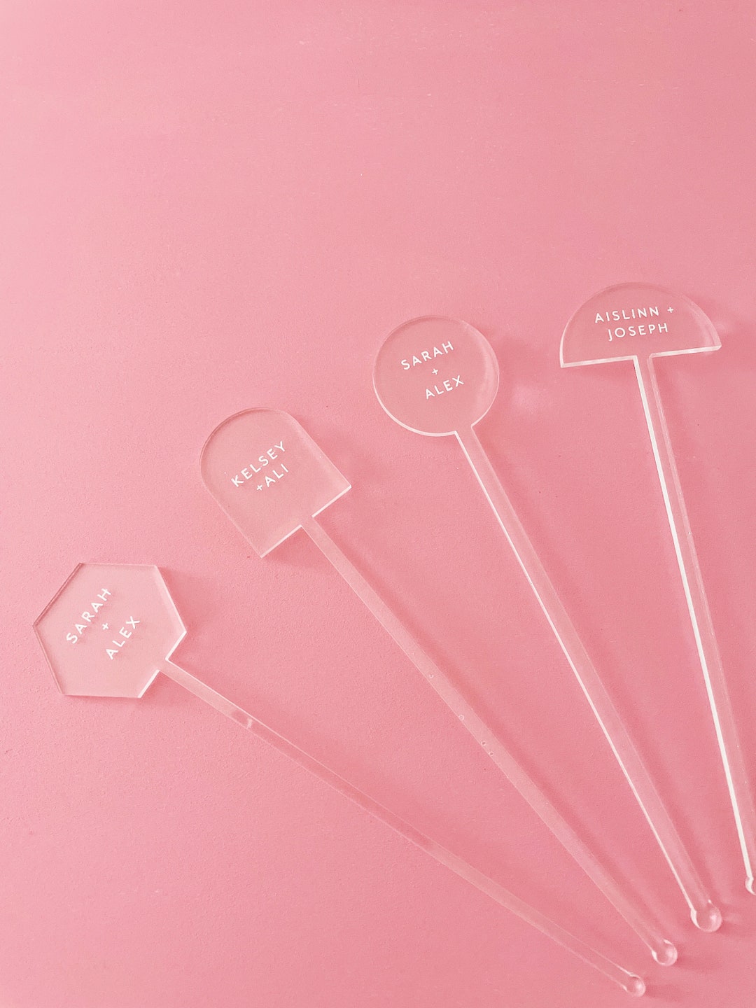 Wedding Stir Sticks, Custom Drink Stirrers, Cocktail Stirrers ...