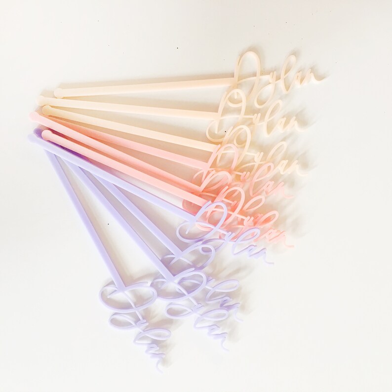 Birthday Party Pack Custom Cake Topper Custom Drink | Etsy