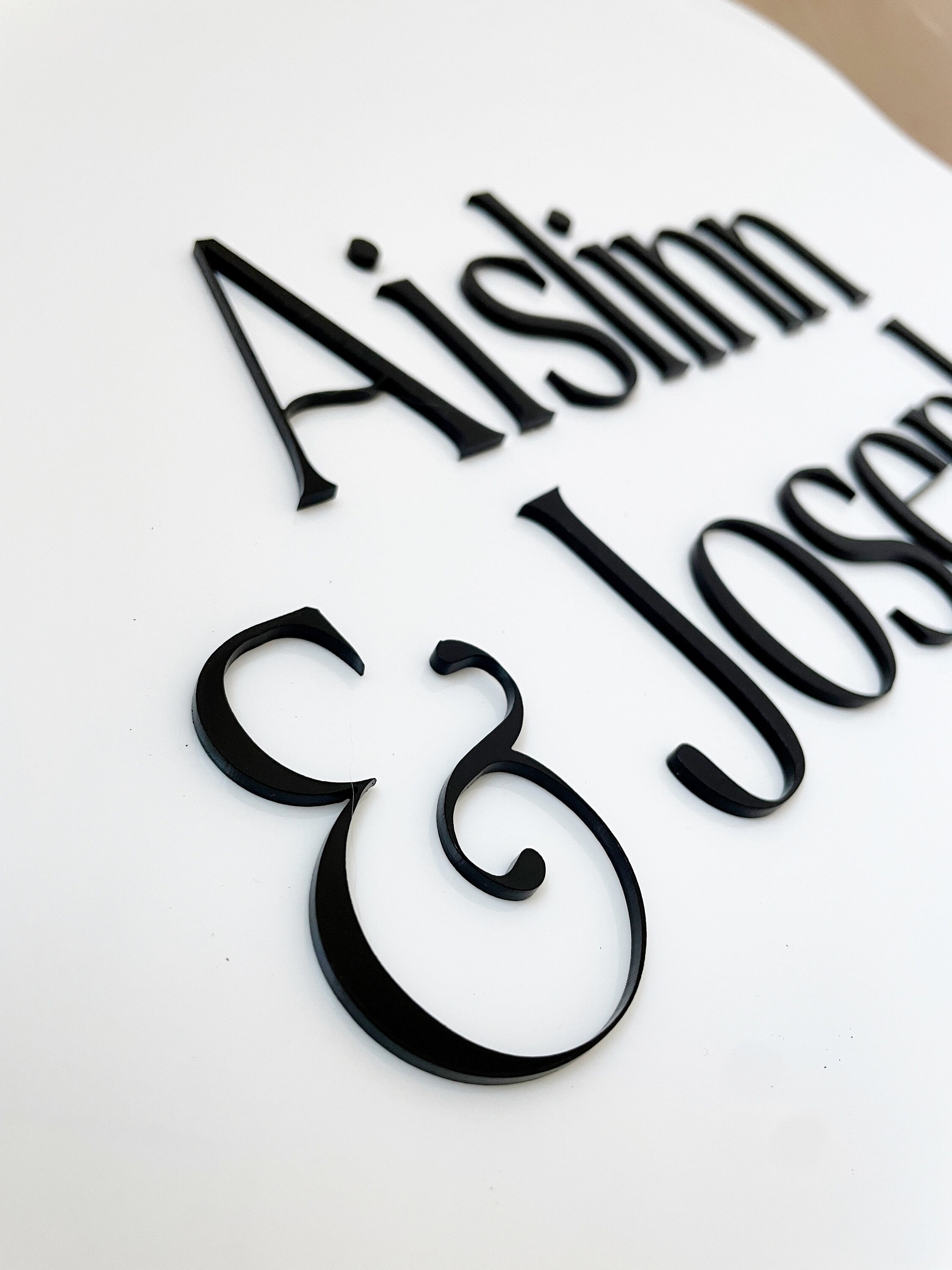 Wavy Welcome Sign Acrylic Welcome Sign Wavy Wedding Sign - Etsy Australia